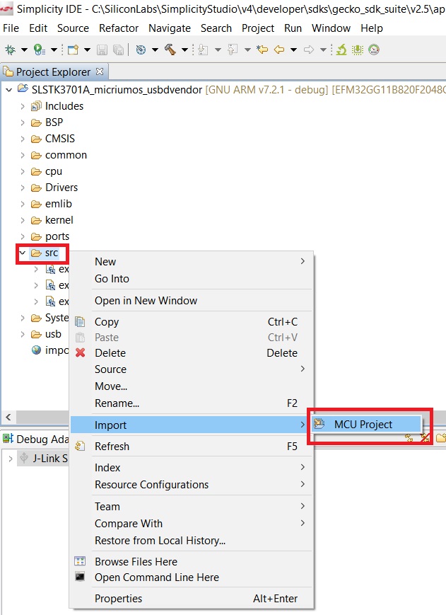 Micrium OS USB-Device VENDOR Class and Demo