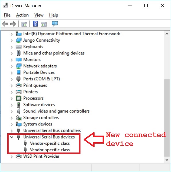 Micrium OS USB-Device VENDOR Class and Demo
