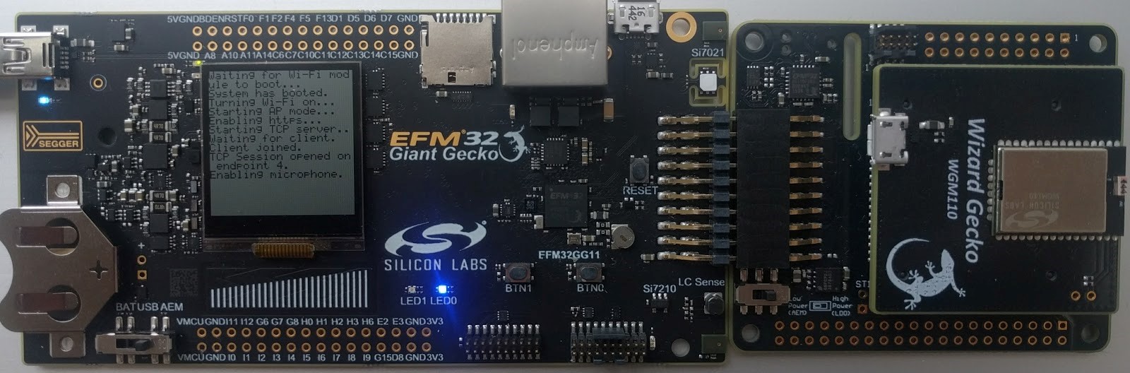 Wireless Encrypted Voice Communication with the EFM32GG11