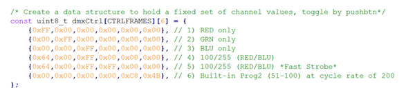 A Gecko powered DMX lighting controller