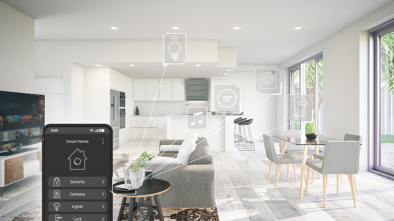 IoT Enabled Wireless Devices in Smart Homes