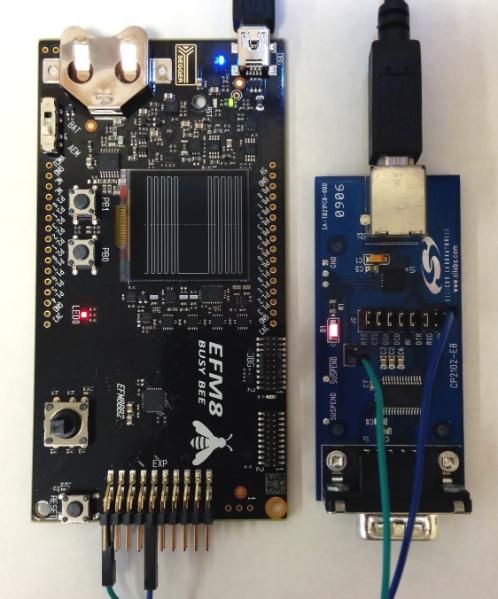 EFM8 8-bit Microcontroller Oscilloscope Demo