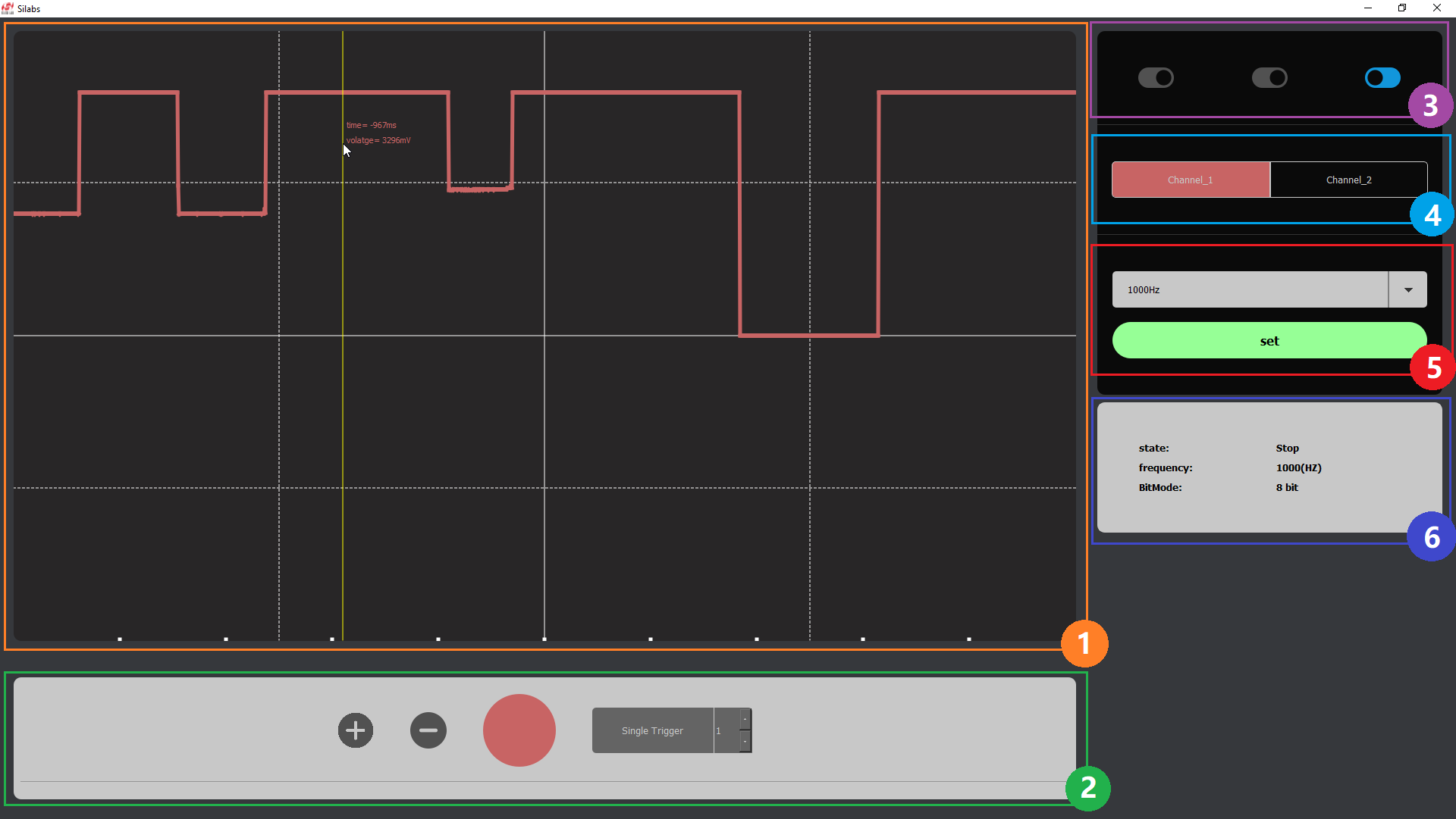 Oscilloscope Simulation System