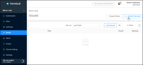 Memfault Device Observability and Diagnostics Platform - Getting Started
