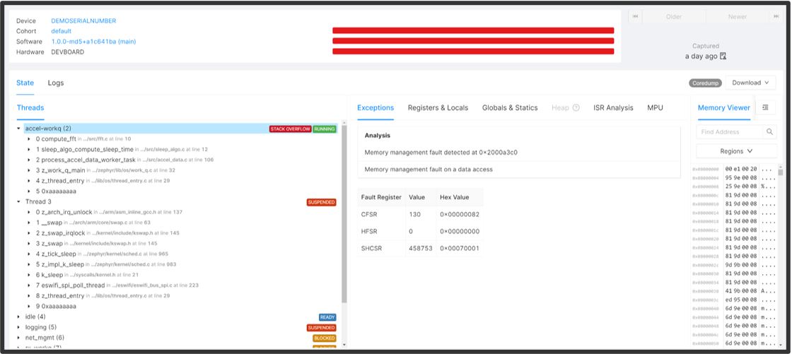 Memfault Device Observability and Diagnostics Platform - Getting Started