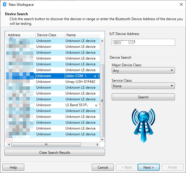 BGM/CGM reference example based on EFR32BG22