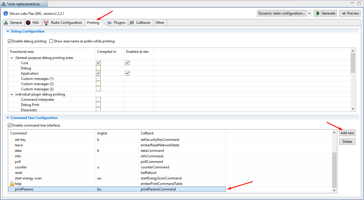 Command Line Interface Commands