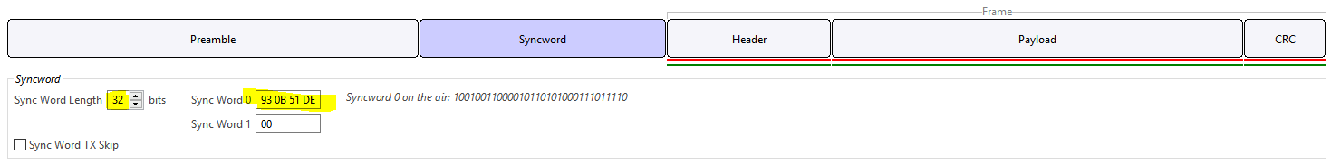 How to configure the EFR32 radio in CC1120 compatible mode?