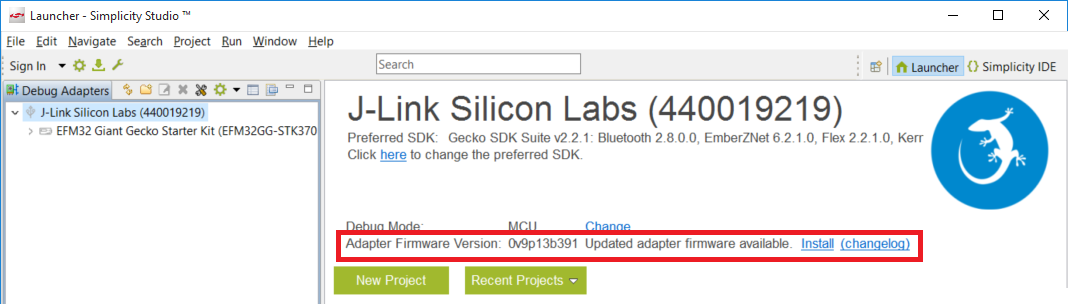 Using an EFM32 Starter Kit to Debug on Zero Gecko or Happy Gecko
