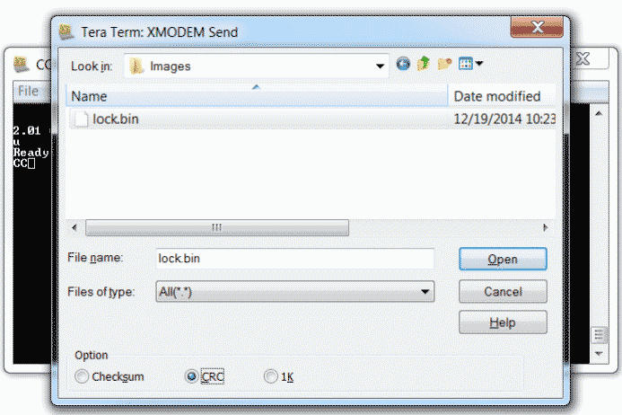 How do I program EFM32 devices through the UART without a debugger?