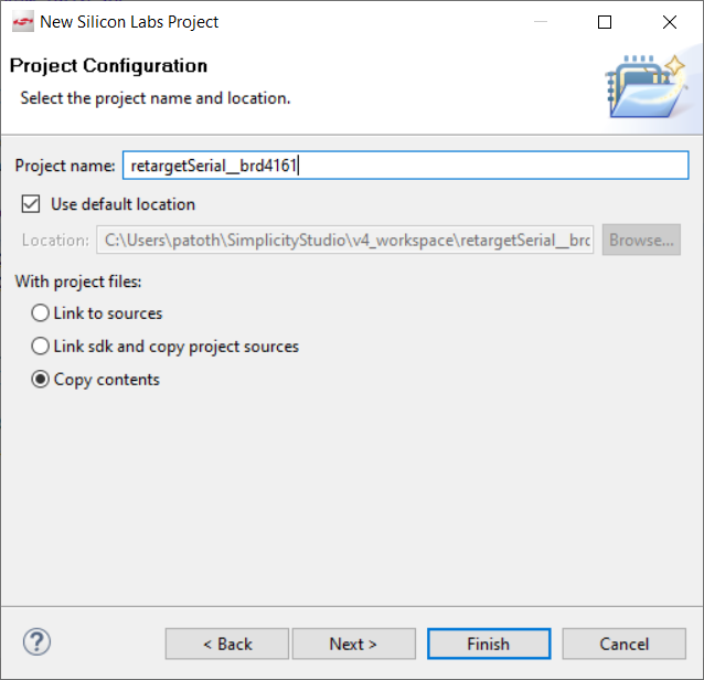 Using printf() in MCU application