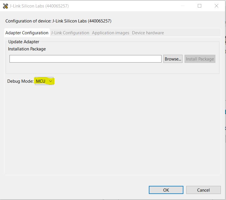 Use AN0042 bootloader on EFM32 STK