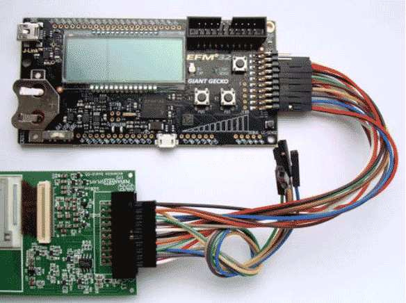 How can I drive an Electronic Paper Display (EPD) with the EFM32?