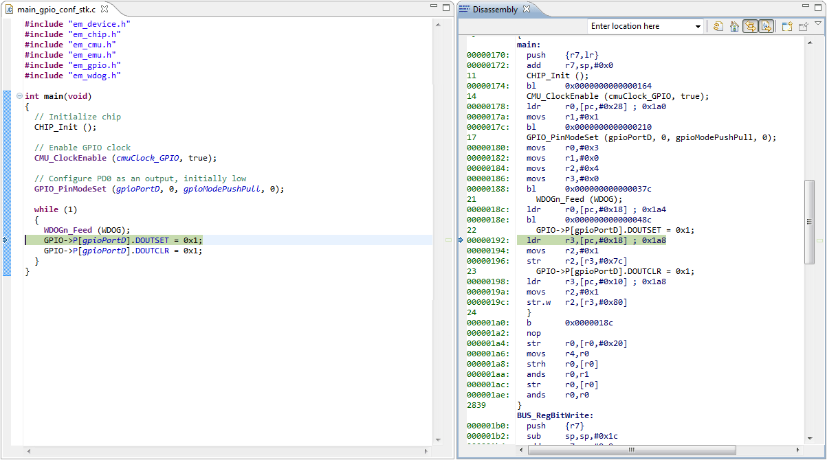 Improve Gpio Performance Without Losing Debug Functionality
