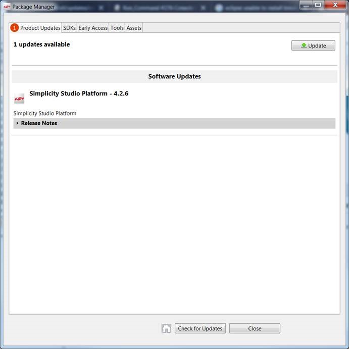 New Simplicity Studio 4 Release Available (SV4.1.10.0)