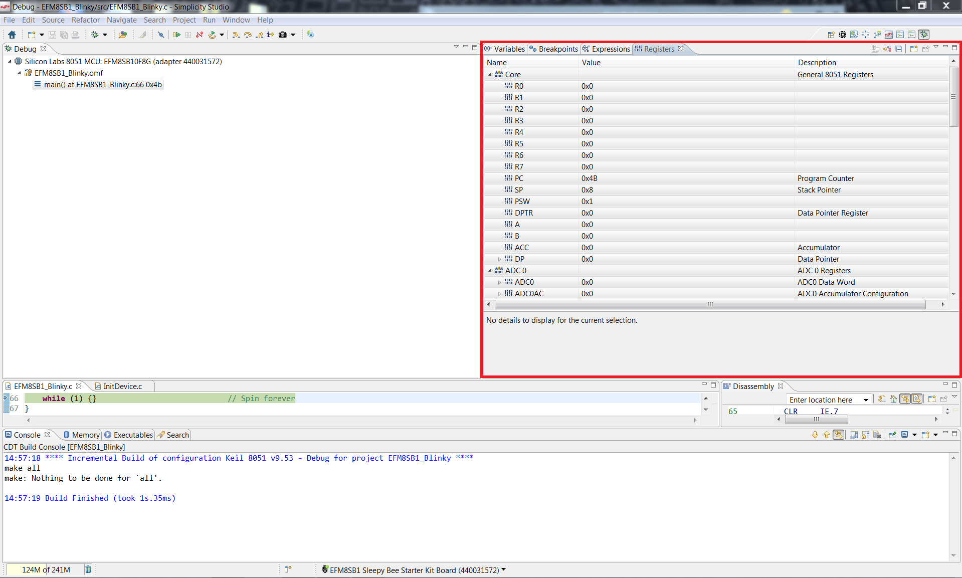 Debugging Technique Comparing Register Values Using Debug Register