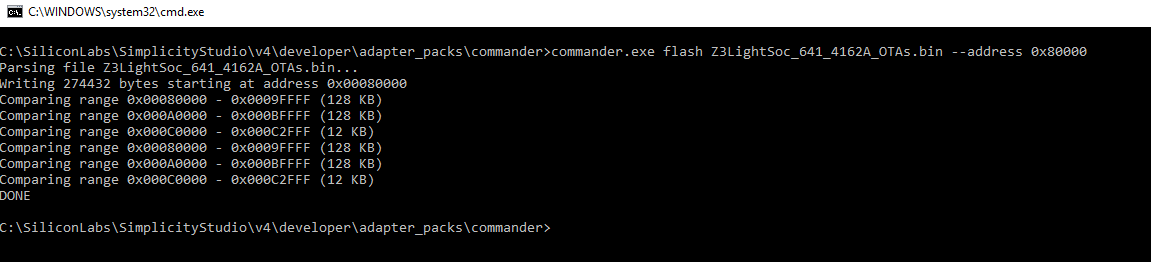 How To Setup Ota Serverwith Internal Flash On Soc Mode