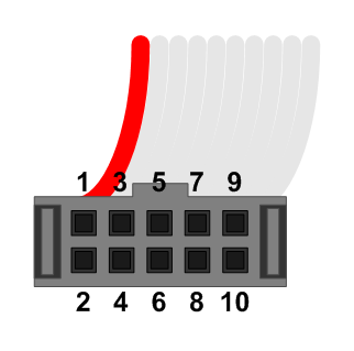 CoreSight 10-pin Connector Pinout