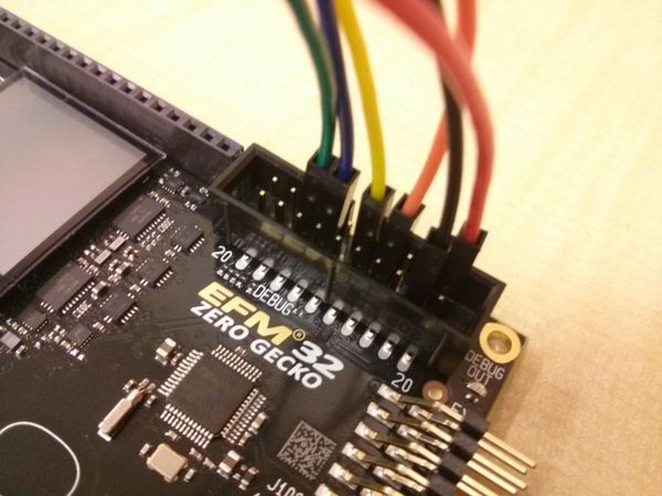 Using an EFM32 Starter Kit as an external debugger.1