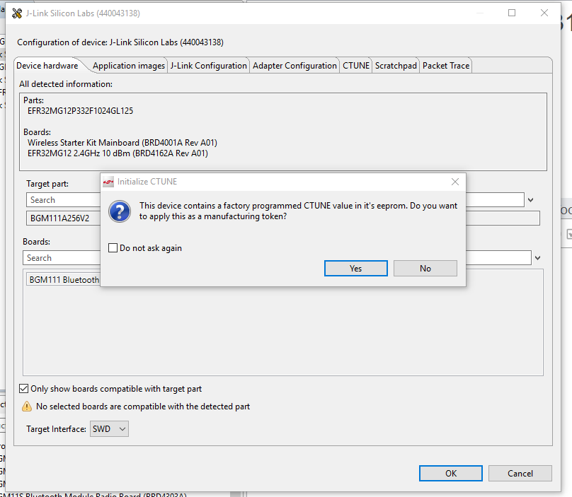 KBA_BT_1308: Saving CTUNE value as manufacturing token