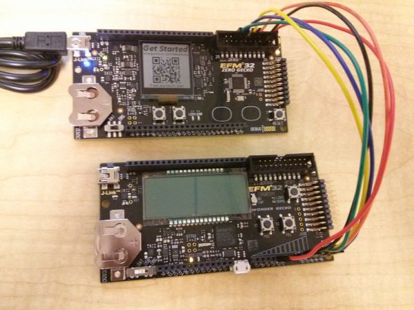 Using an EFM32 Starter Kit as an external debugger