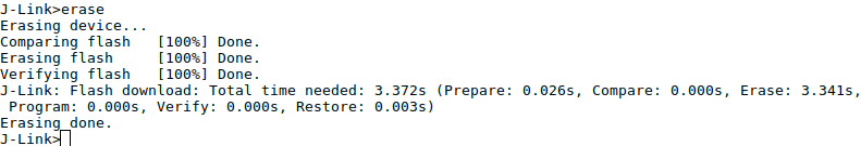 Update EFR32 firmware using J-Link on Raspberry Pi (command line)