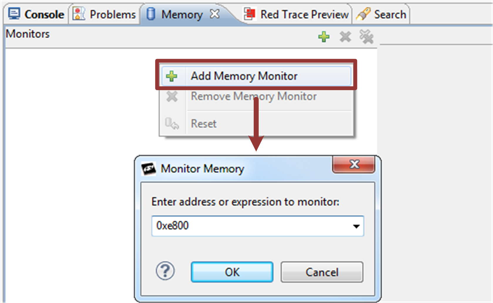 Uploading Memory to a File