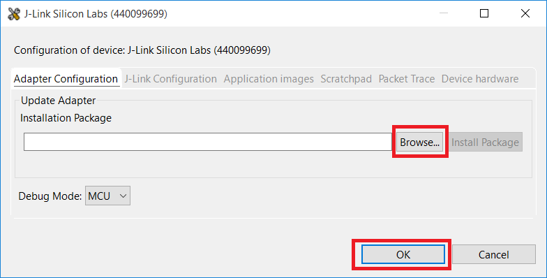 How to update the Firmware on your Starter Kit board