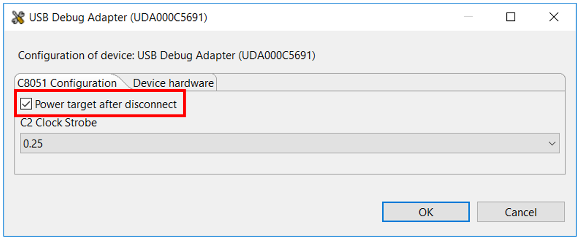 Powering Target Boards With A Usb Debug Adapter Does Not Work With Windows 10