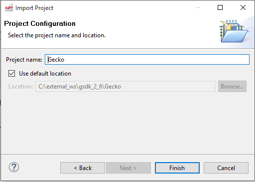 Adding a Source Controlled Project to Simplicity Studio