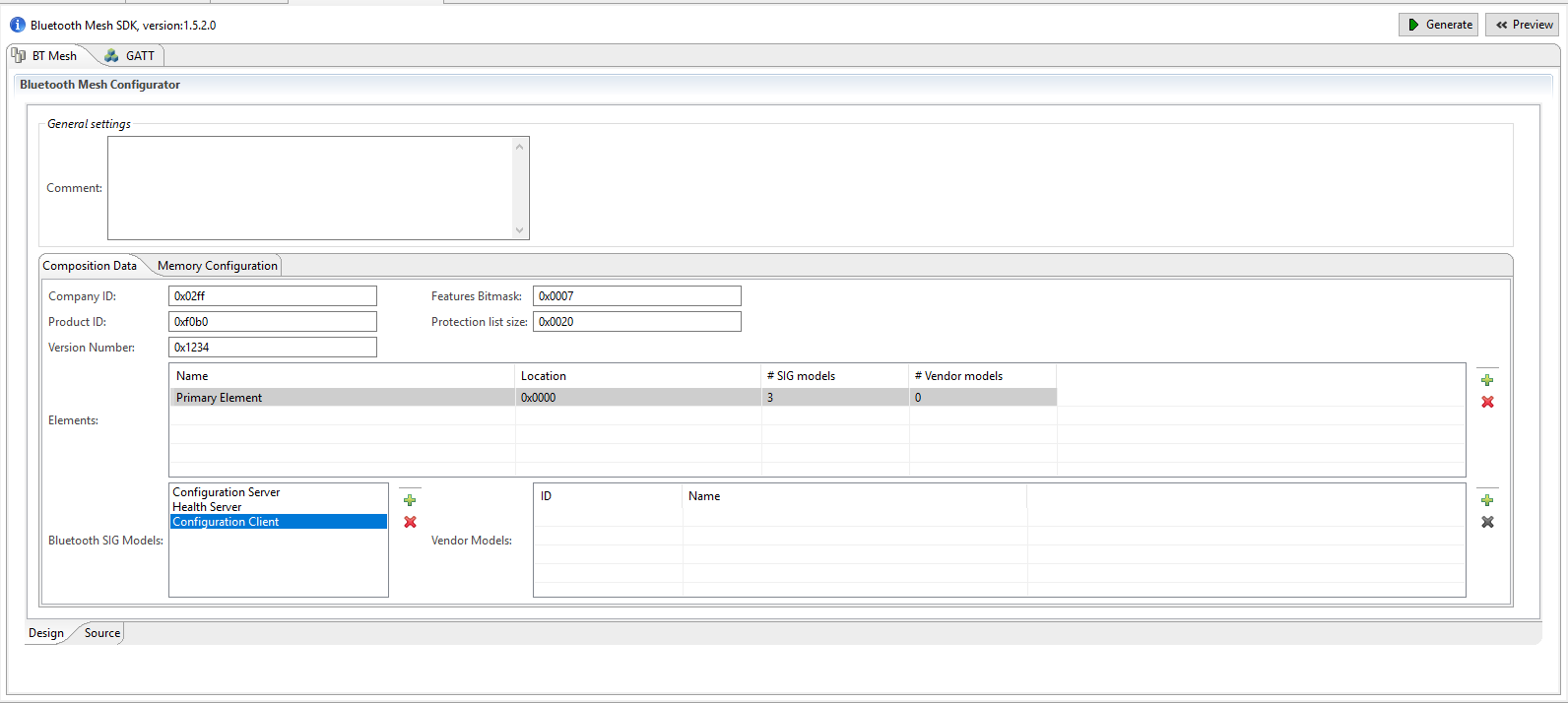 KBA_BT_0501: BT Mesh embedded provisioner example