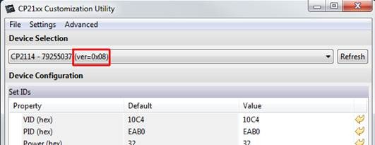 CP2114 B01 vs B02 Package Marking.1