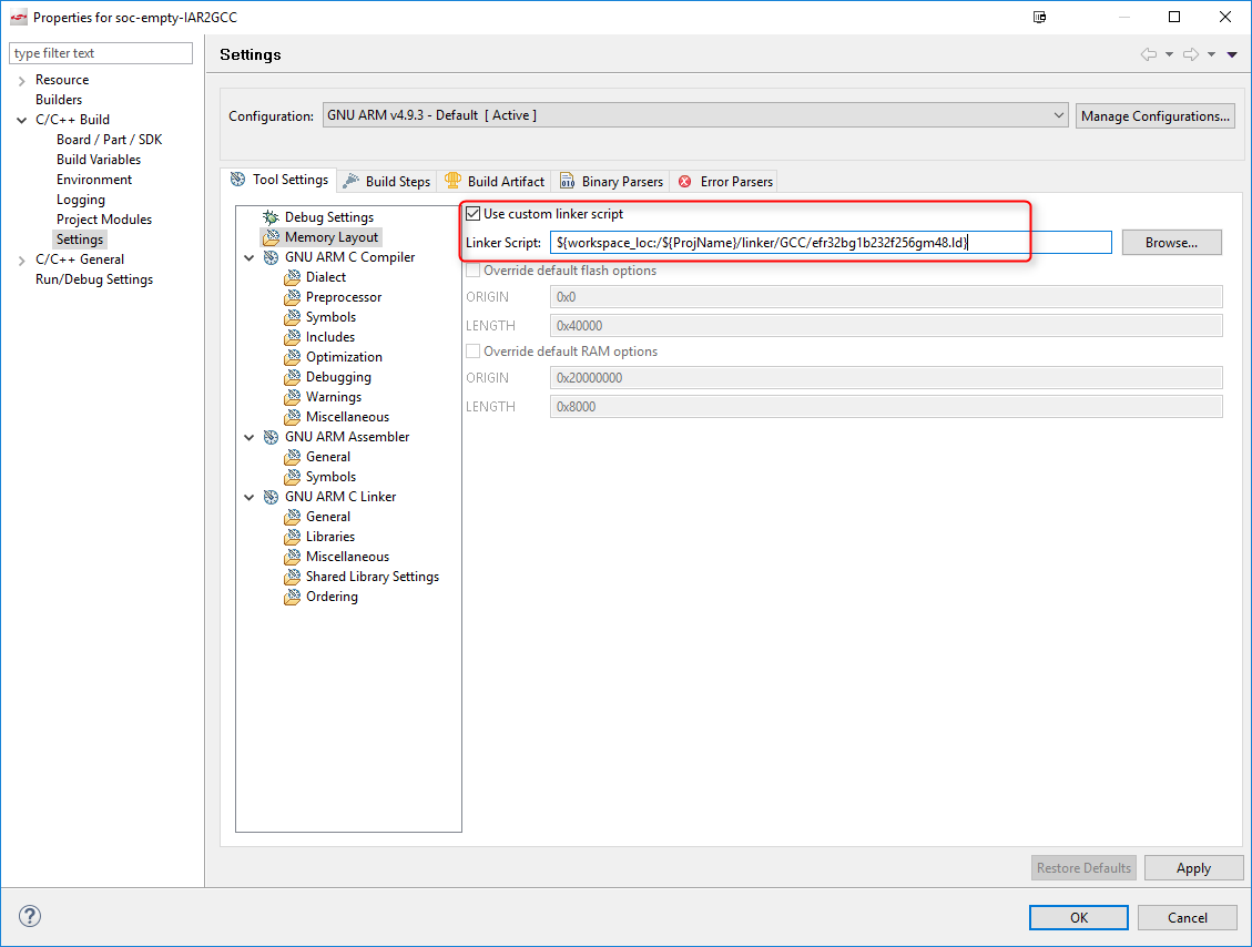 [Deprecated] Switching to GCC