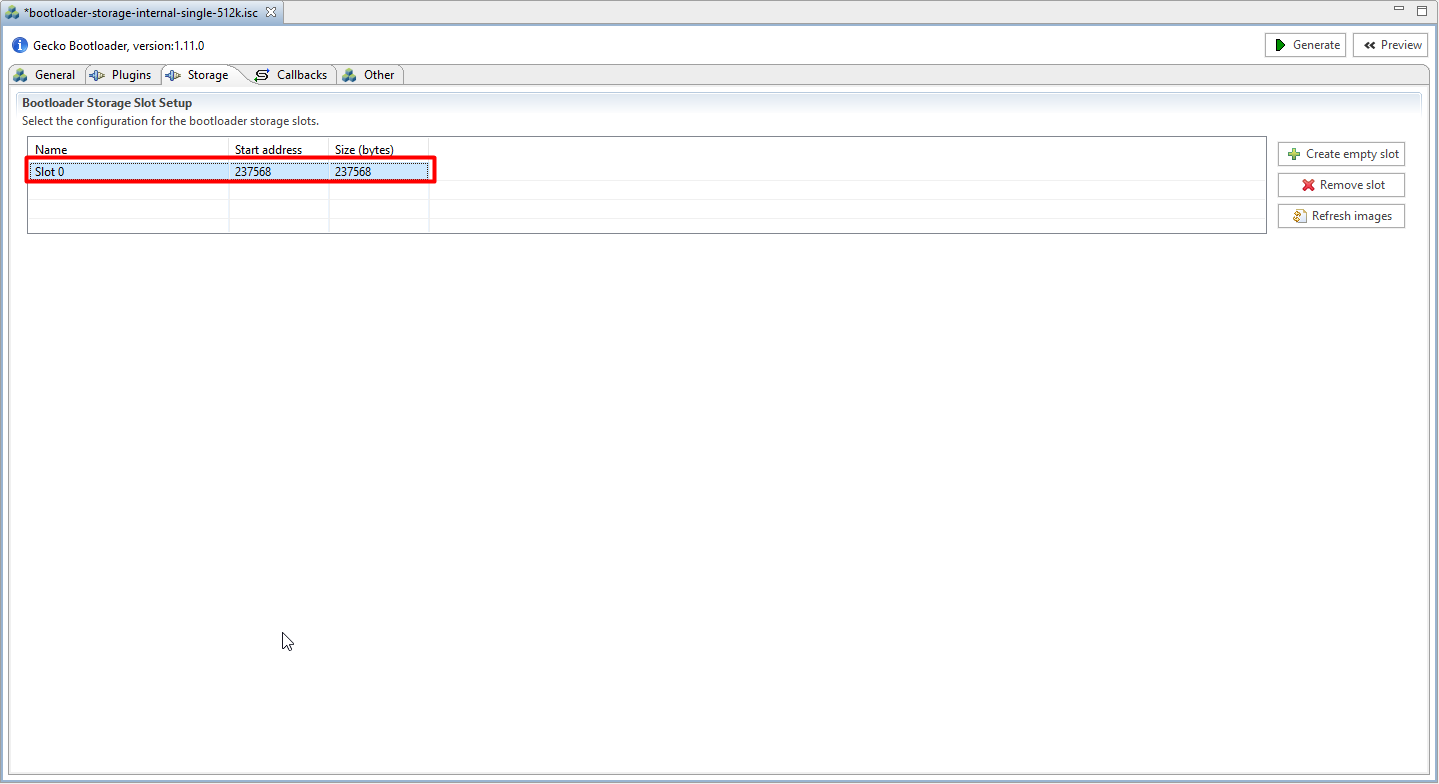 Create a standard OTA bootloader for ZGM130S