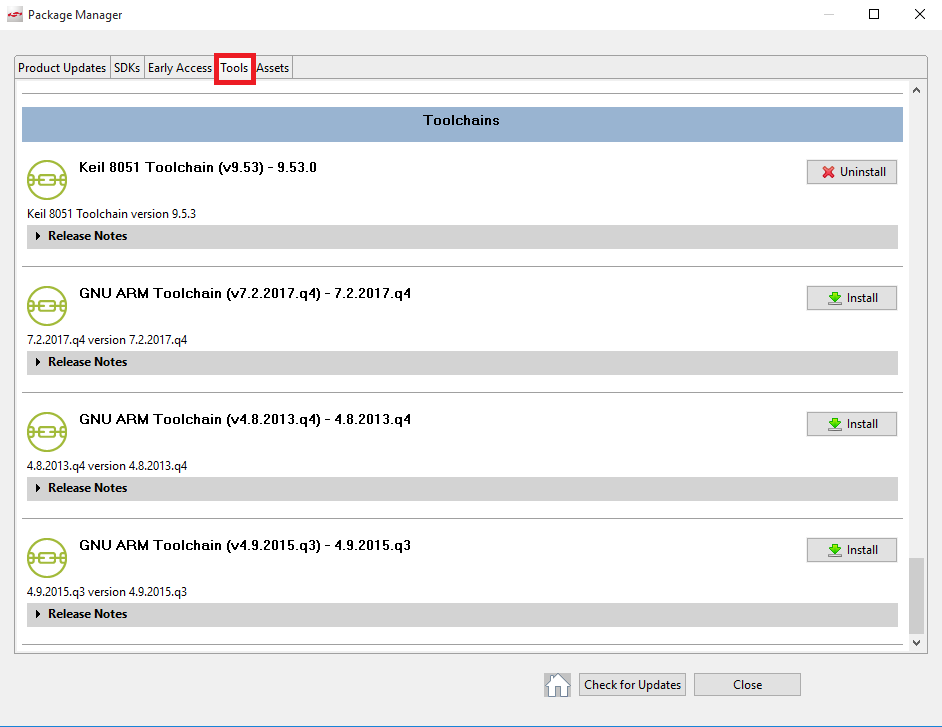 Gecko Sdk Suite Toolchain Support