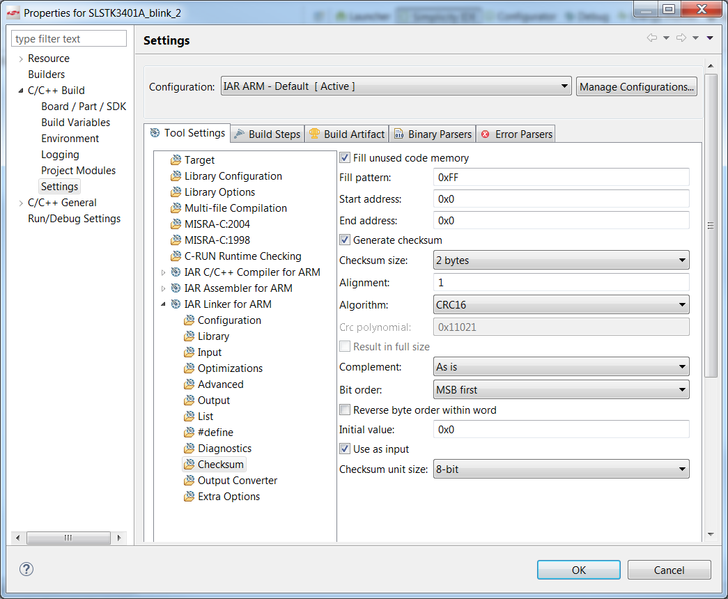 enabling-checksum-using-the-iar-toolchain-in-simpli-studio-v4-and