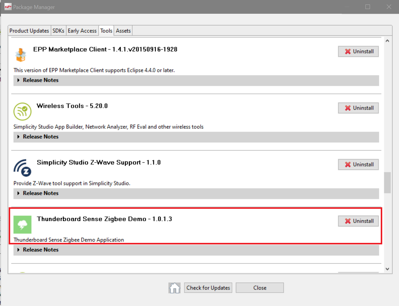 log4j Analysis of Simplicity Studio 4 and Simplicity Studio 5