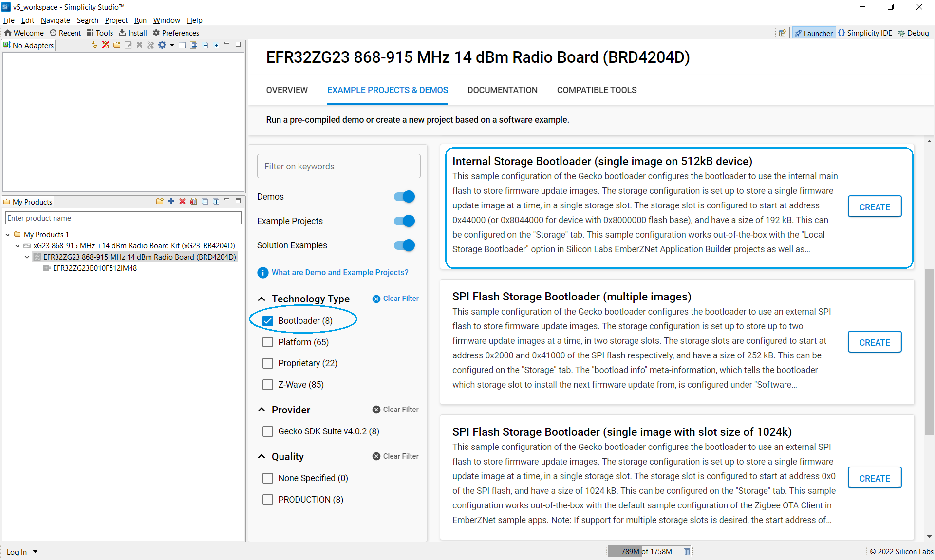 Building A Internal Storage Bootloader For Z Wave 800 Series End Device