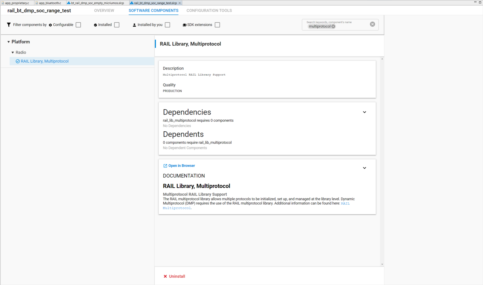 RAIL tutorial: Dynamic Multiprotocol (DMP)
