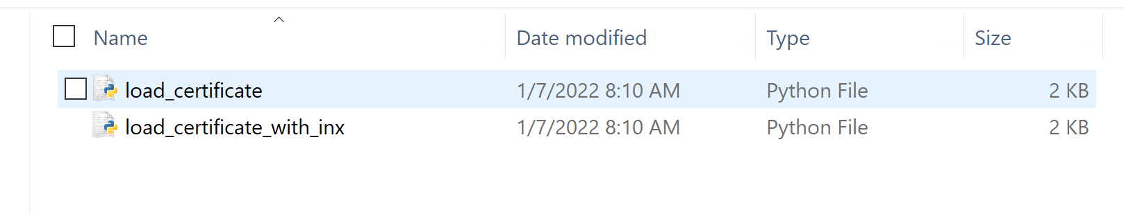Load the certificate into RS9116 module
