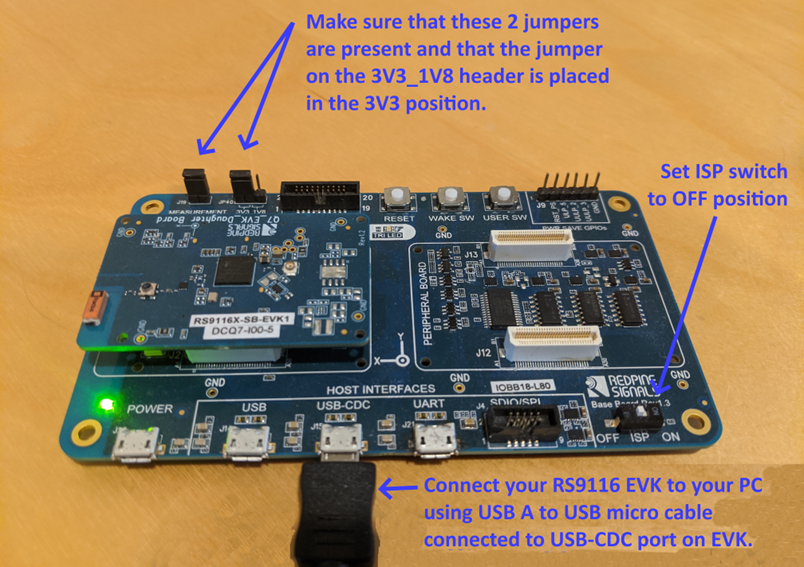 Firmware update in RS9116W