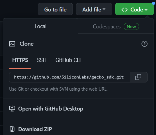 Troubleshooting If Github Based Gecko Sdks Gsdks Are Not Available In