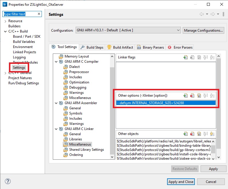 How To Setup Ota Serverwith Internal Flash On Soc Mode